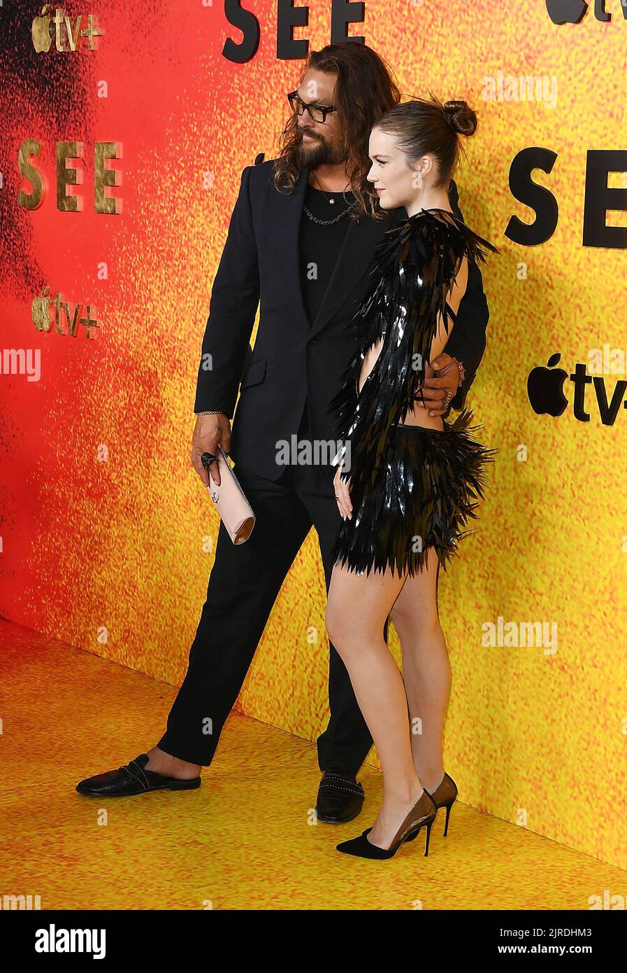 Los Angeles, USA. 23rd Aug, 2022. Jason Momoa and Hera Hilmar at Apple ...