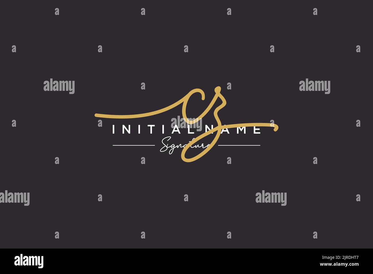 Cz signature Stock Vector Images - Alamy