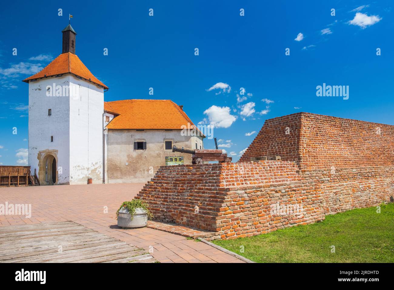 Old town castle in Djurdjevac in Podravina, Croatia Stock Photo - Alamy