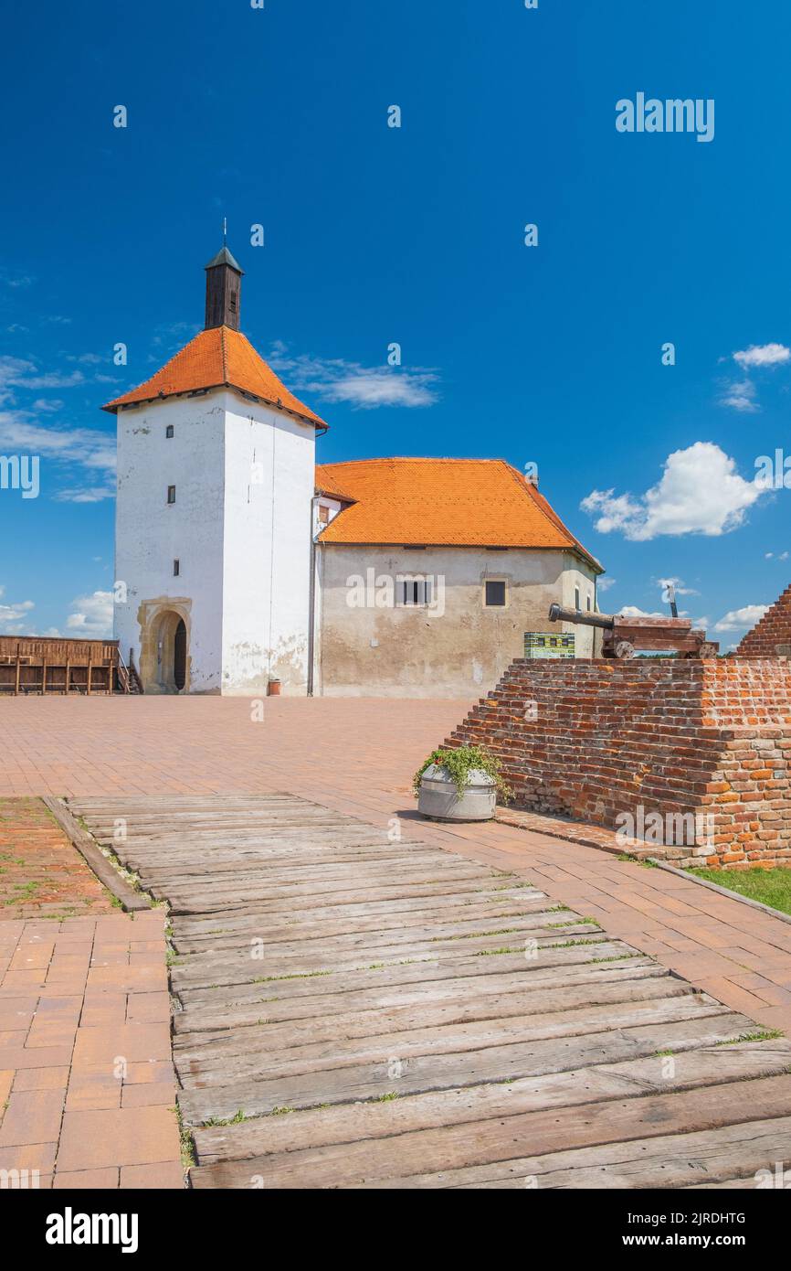 Old town castle in Djurdjevac in Podravina, Croatia Stock Photo - Alamy