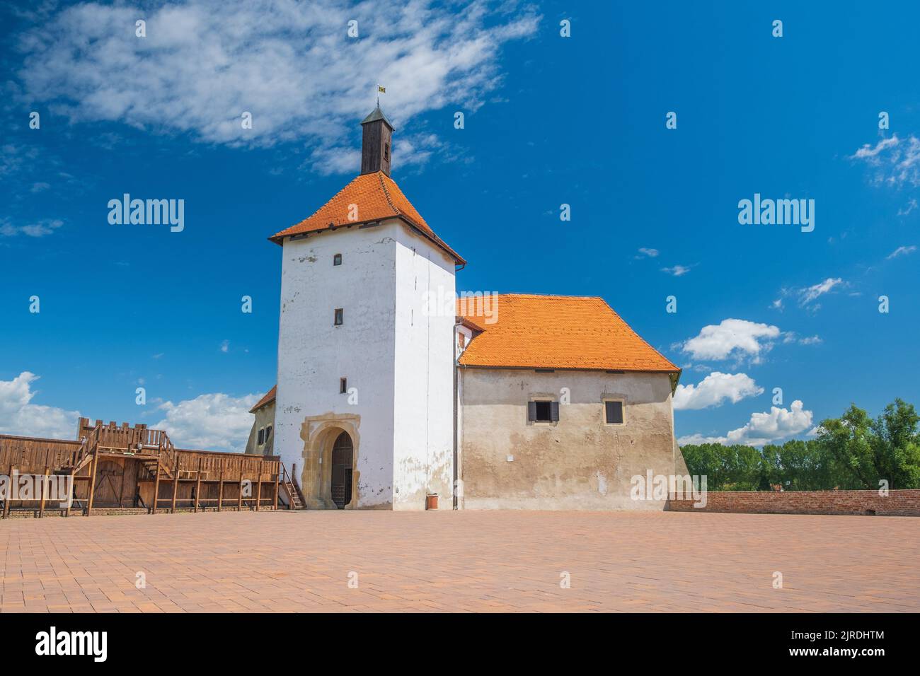 Old town castle in Djurdjevac in Podravina, Croatia Stock Photo - Alamy