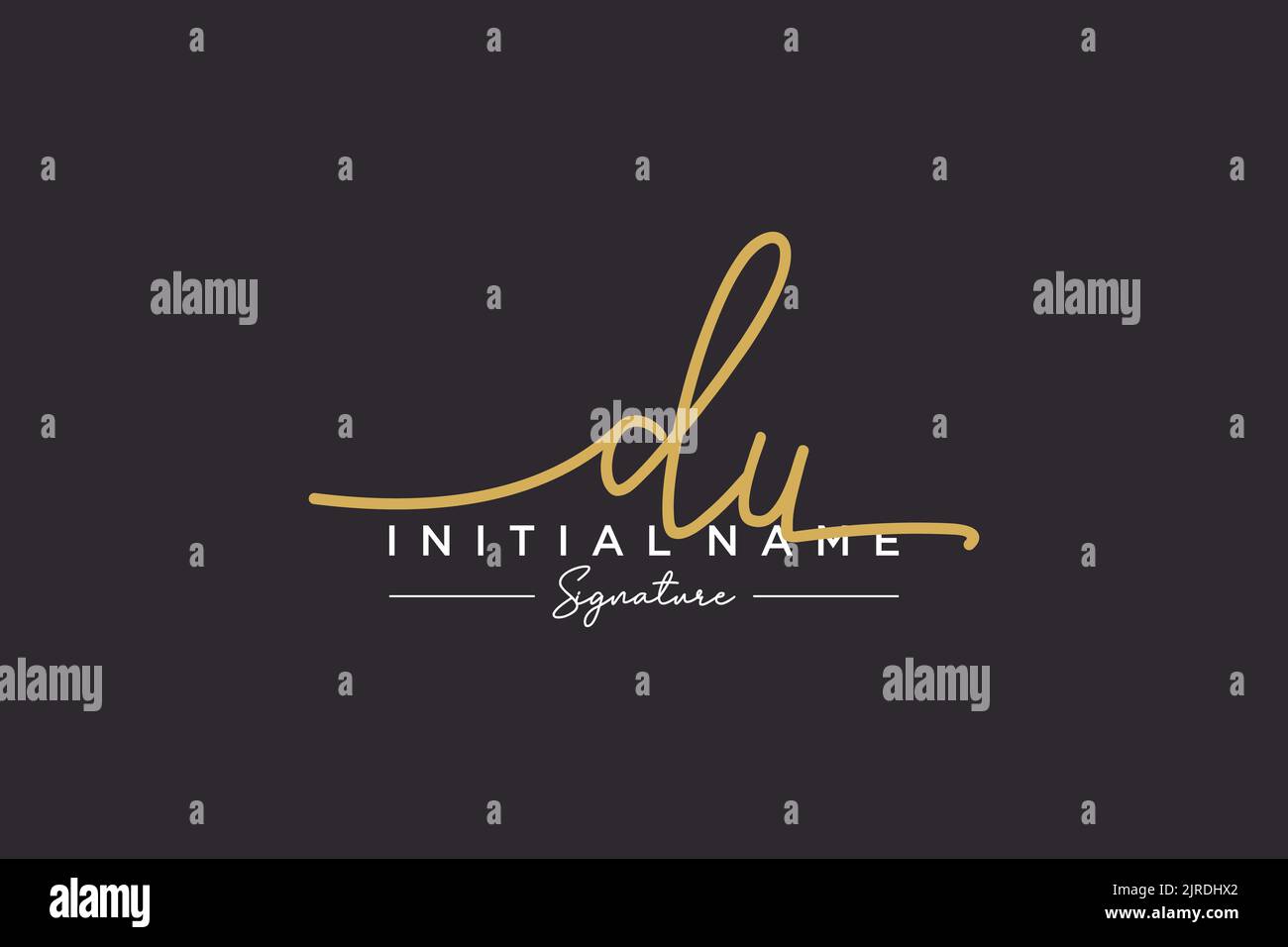 Du logotype Stock Vector Images - Alamy