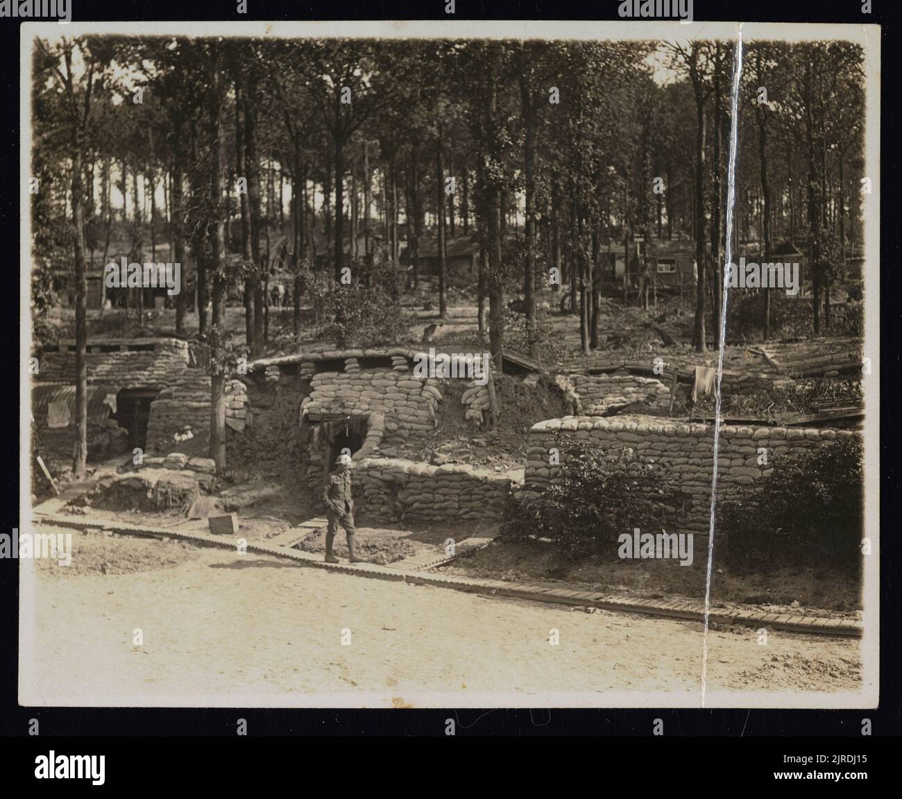 Untitled (World War I fortification), circa 1915, maker unknown Stock ...