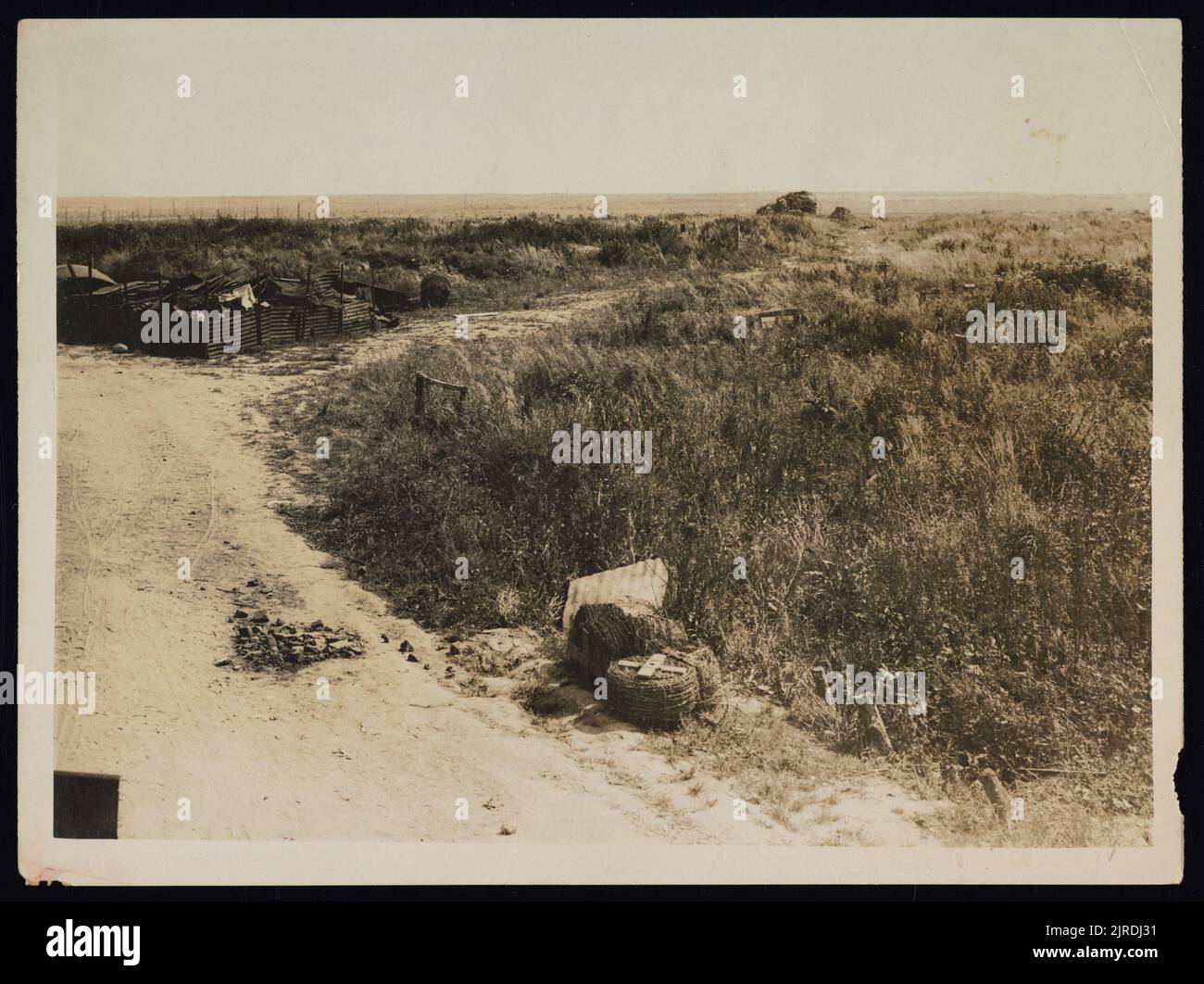 Untitled (Gravenstafel crossroads), circa 1917, Belgium, by Lawrence ...