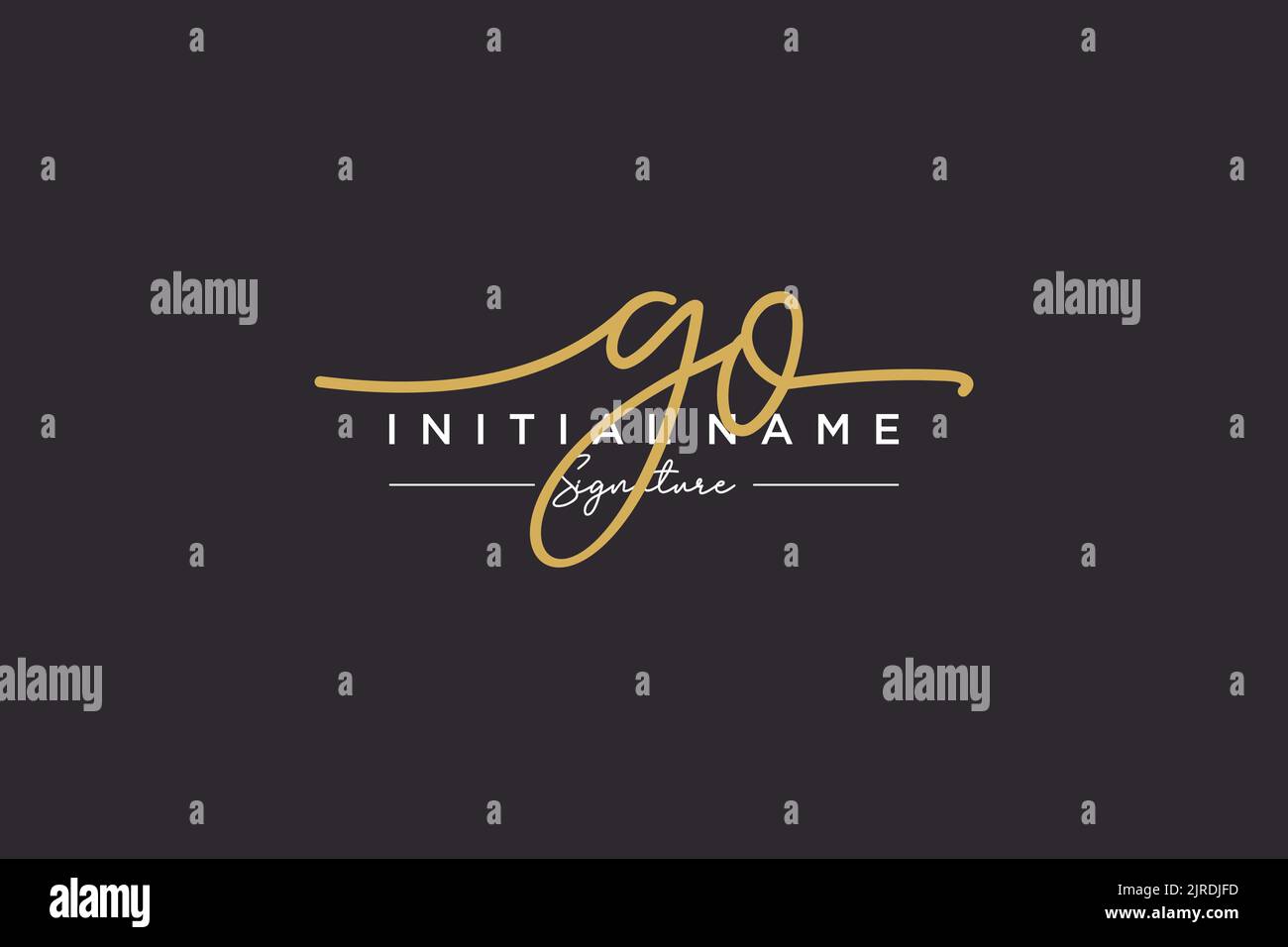 Go signature hi-res stock photography and images - Alamy