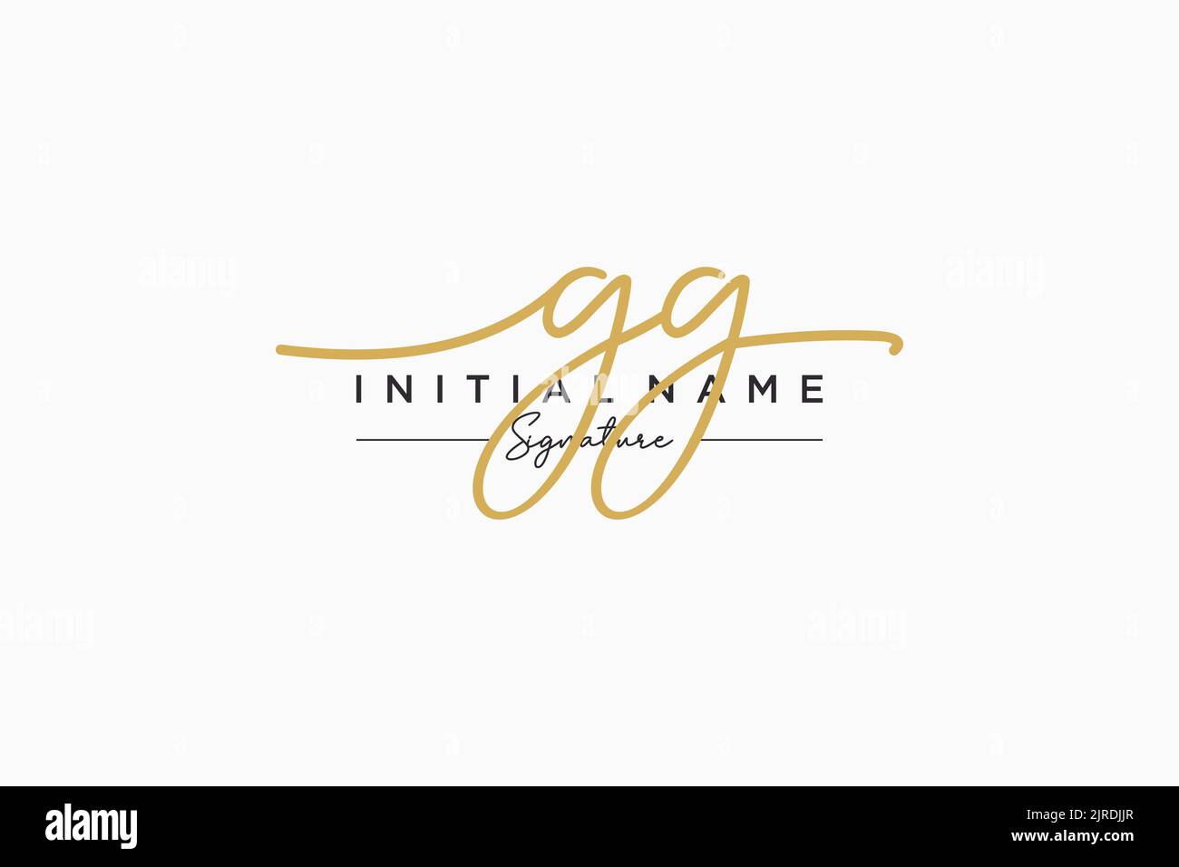 Gg monogram vector vectors hi-res stock photography and images - Alamy