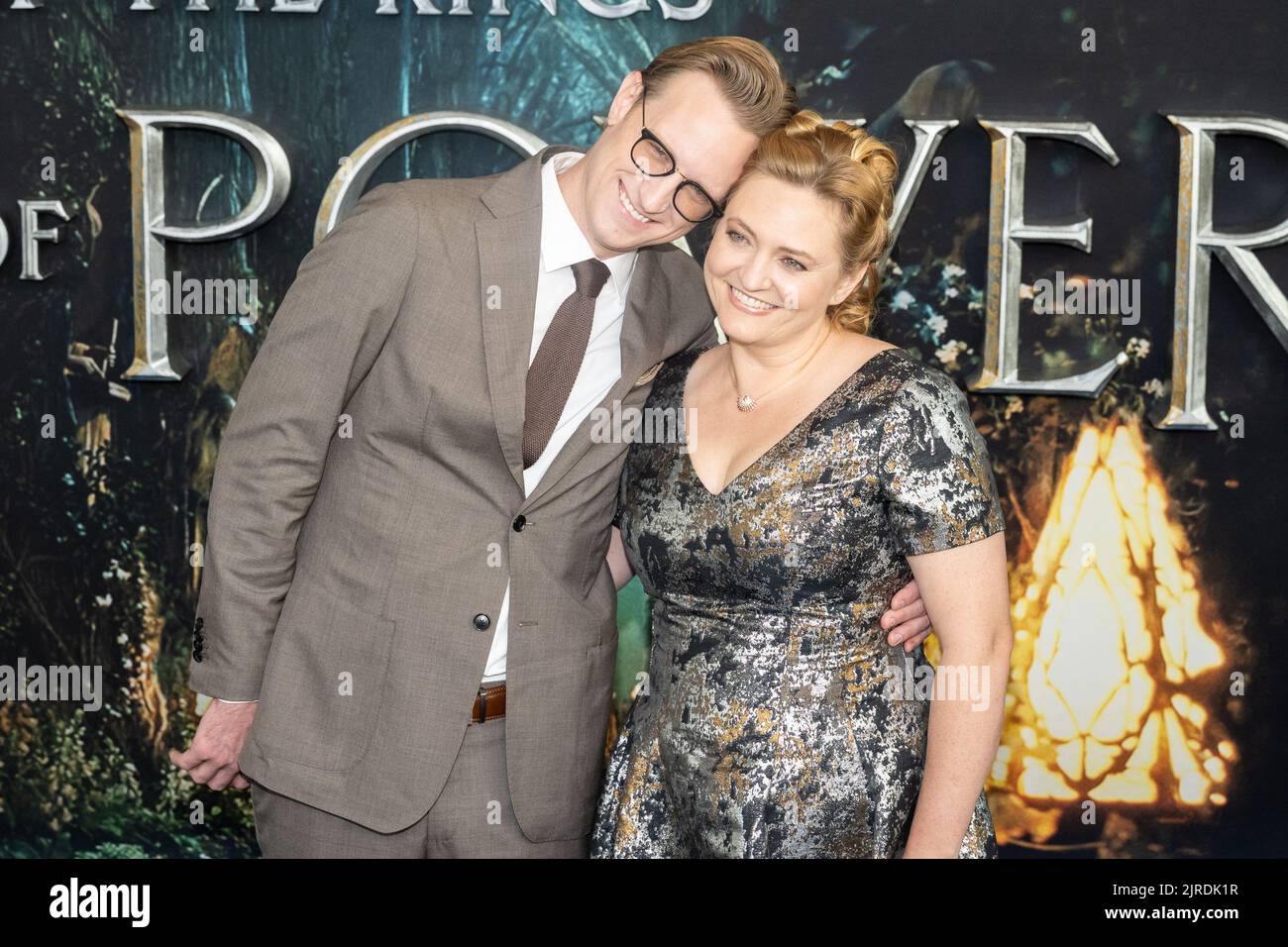 New York, USA. 23rd Aug, 2022. JD Payne and Rachel Payne attend the New ...