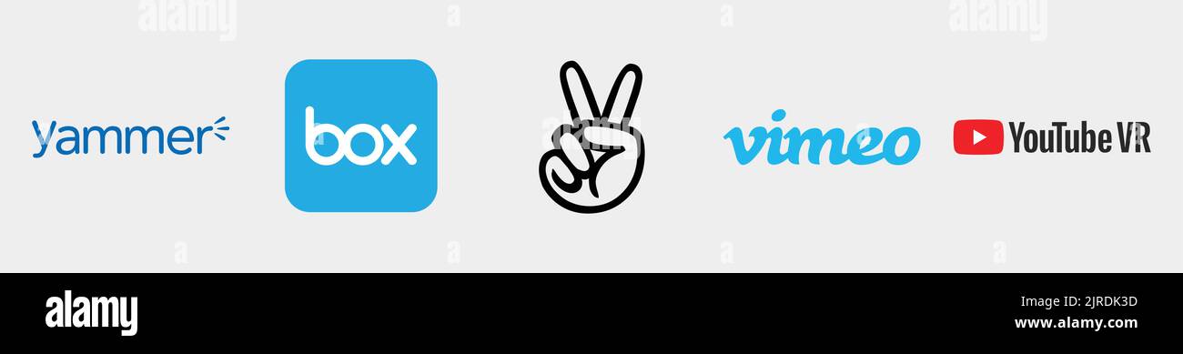 Yammer logo Stock Vector Images - Alamy