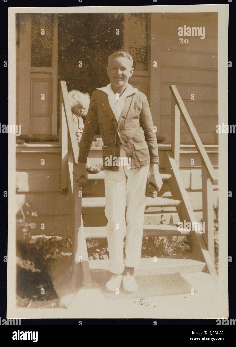 Eric, 1920s, New Zealand, by William Saunderson Cooper. Gift of Andrew ...