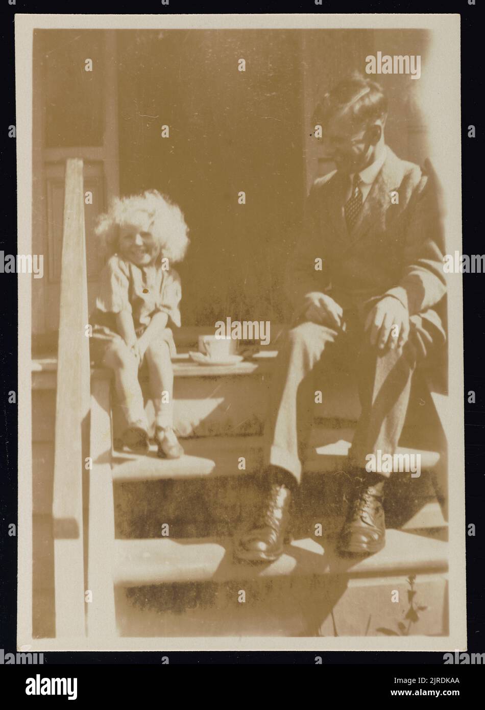 WSC and Nancy, 1910s-1920s, New Zealand, by William Saunderson Cooper ...