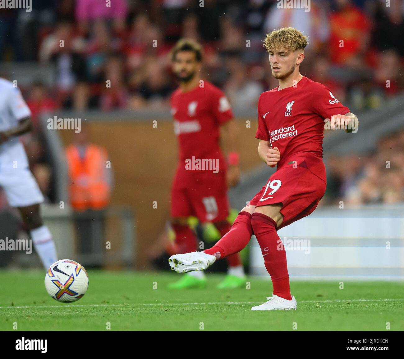 Harvey elliott anfield hi-res stock photography and images - Alamy