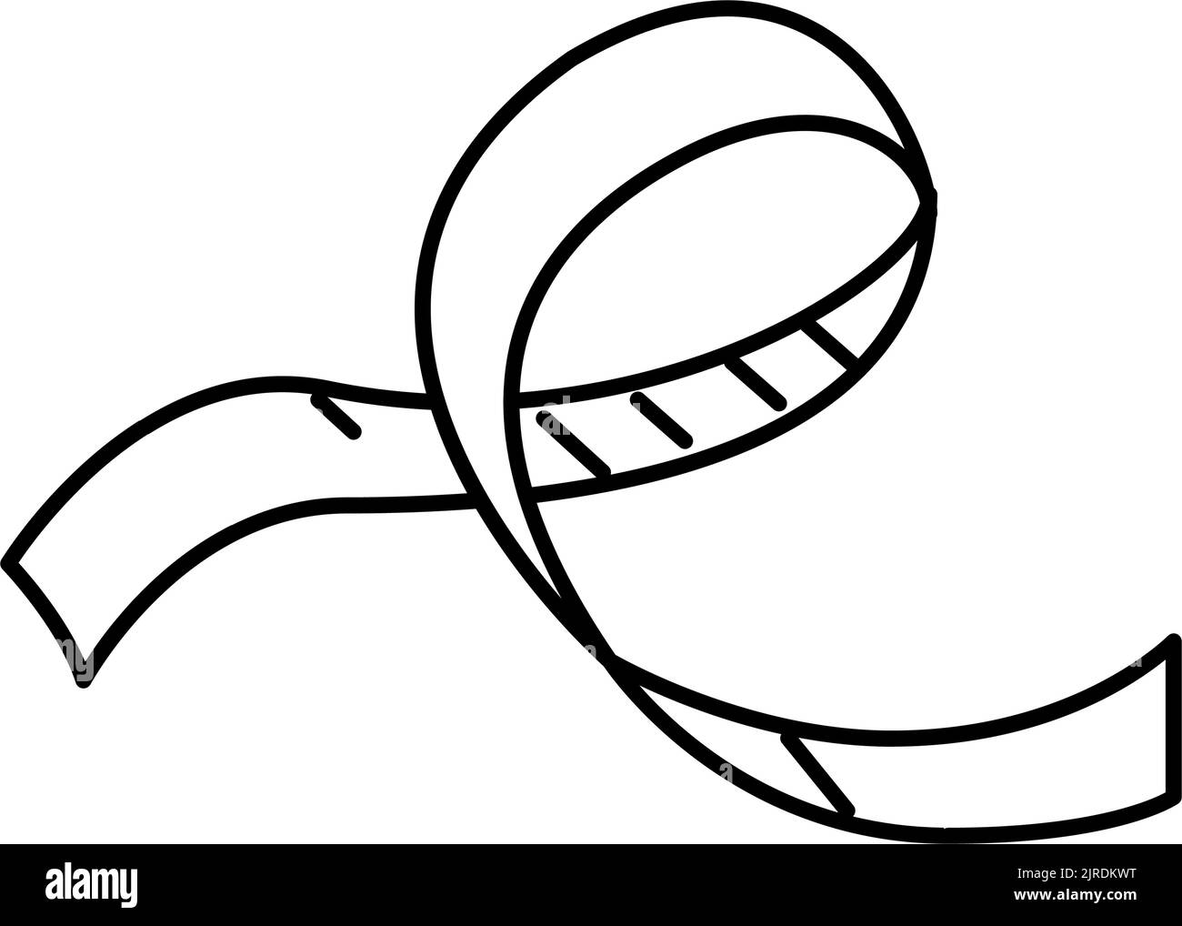 element ribbon banner design line icon vector illustration Stock Vector ...