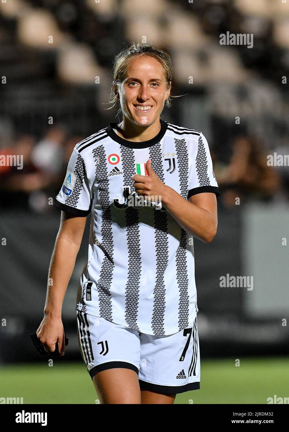 Valentina Cernoia of Juventus Women reacts during the UEFA Women's ...