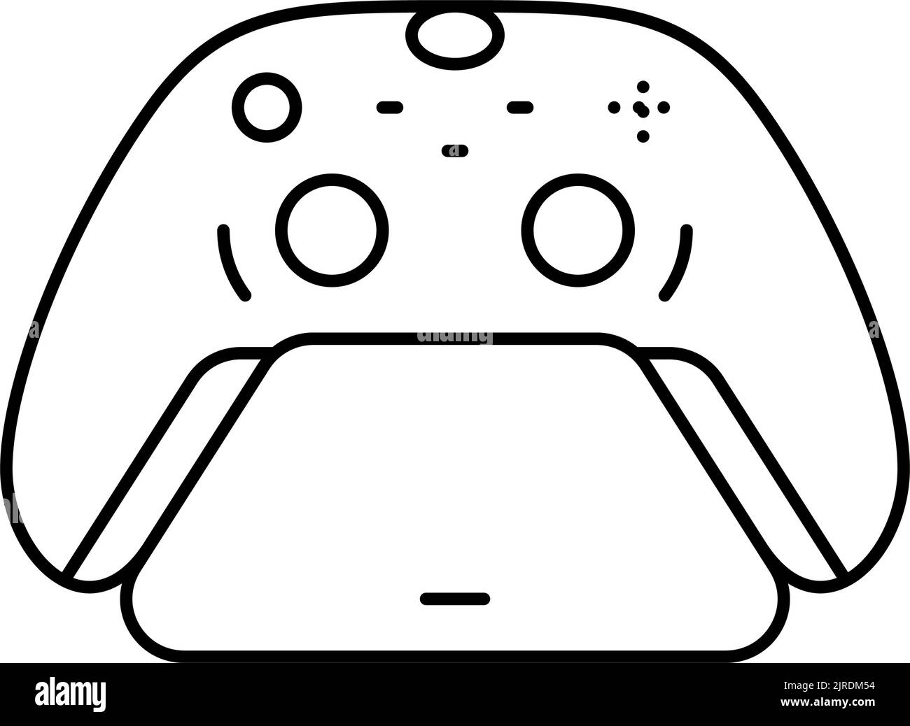 controller stand line icon vector illustration Stock Vector Image & Art ...