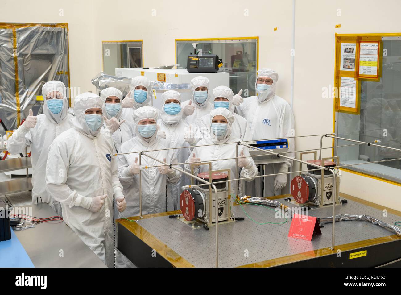 Usa. 28th June, 2022. Engineers from NASA's Jet Propulsion Laboratory ...