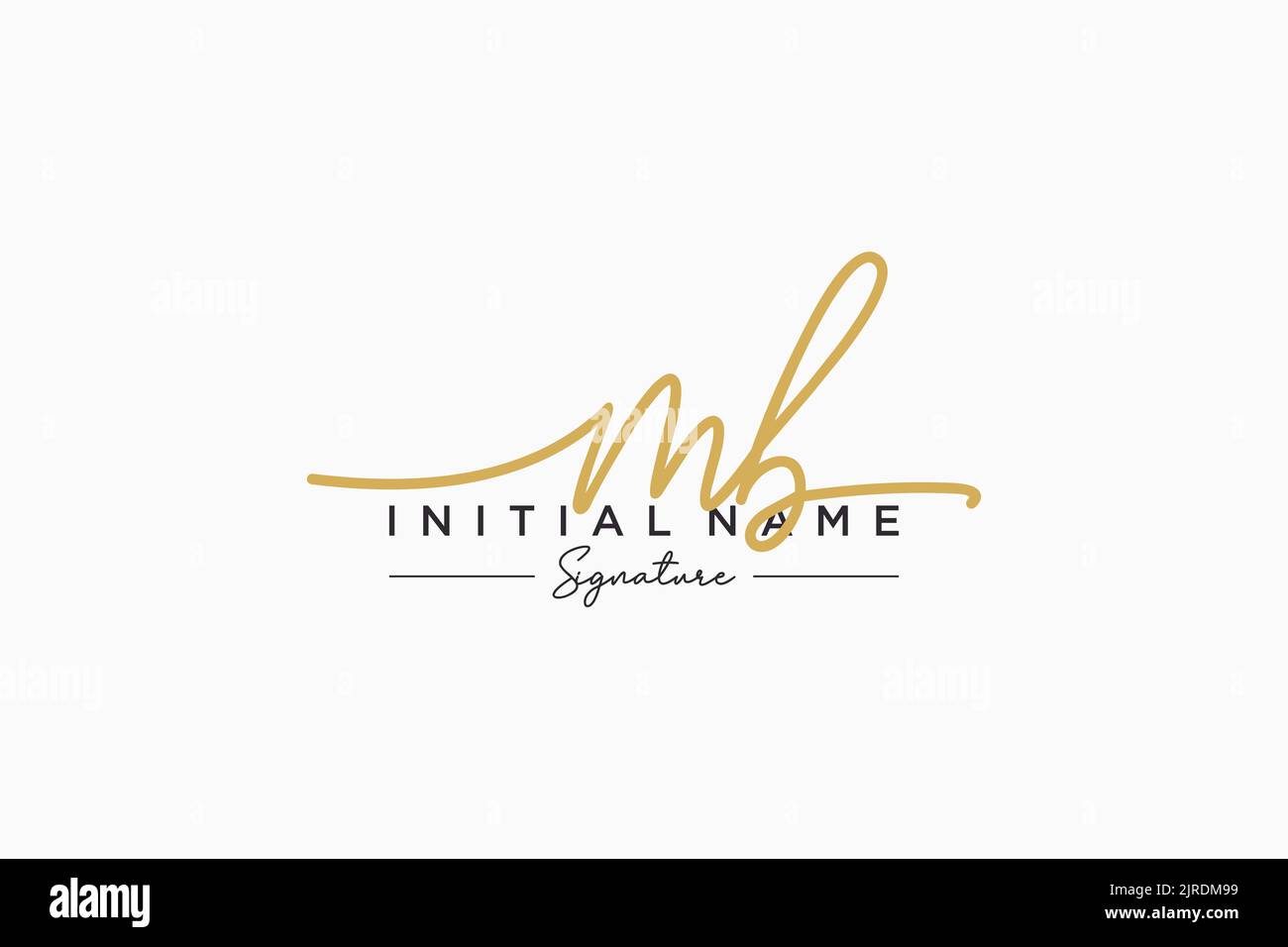 Mb monogram Stock Vector Images - Alamy