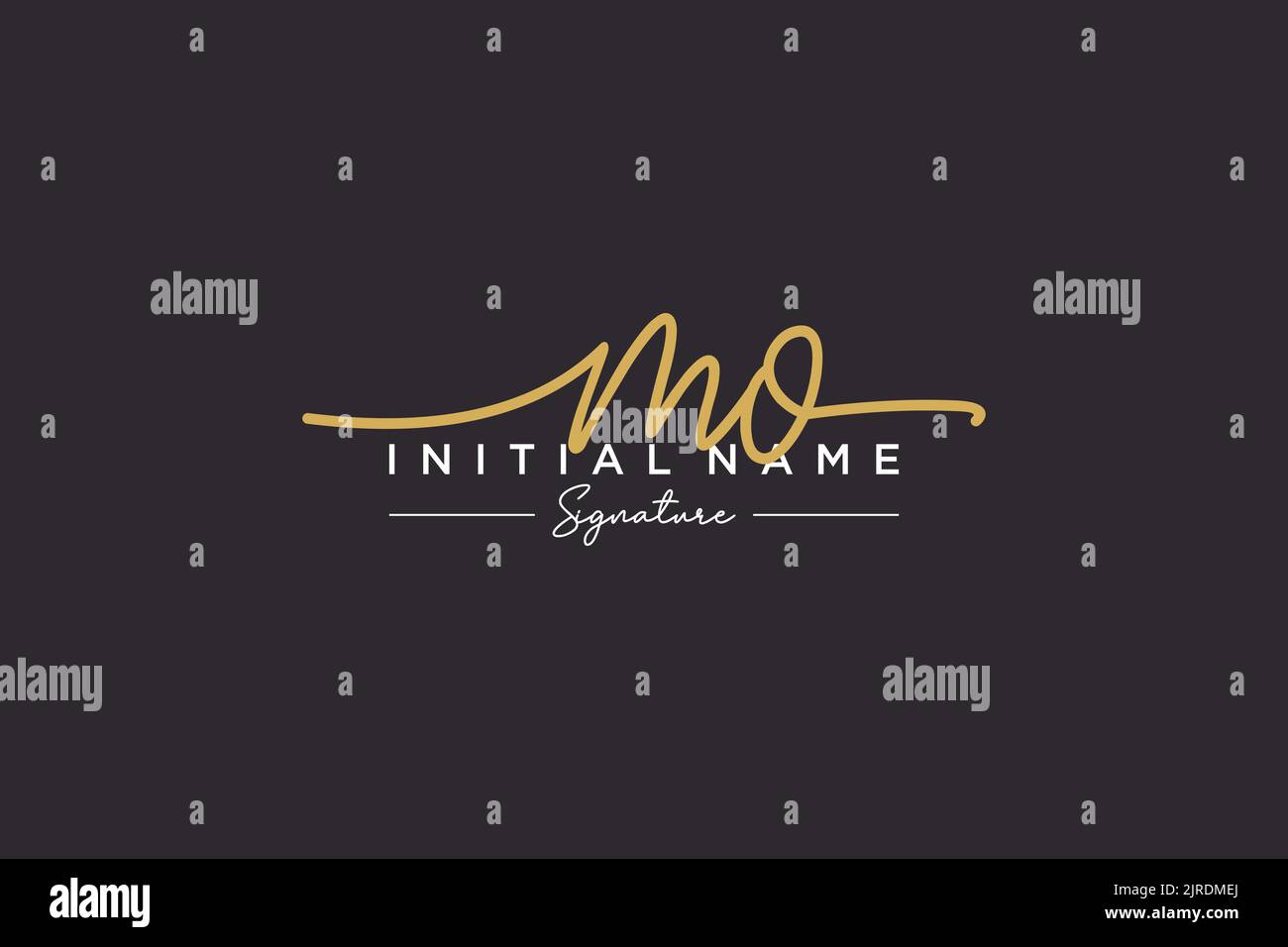 Mo signature hi-res stock photography and images - Alamy