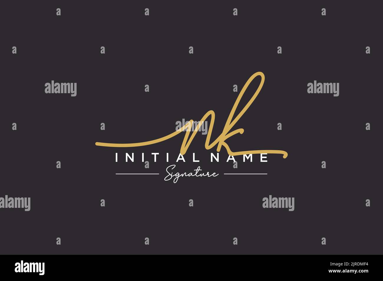 Nk logo vector vectors Stock Vector Images - Alamy