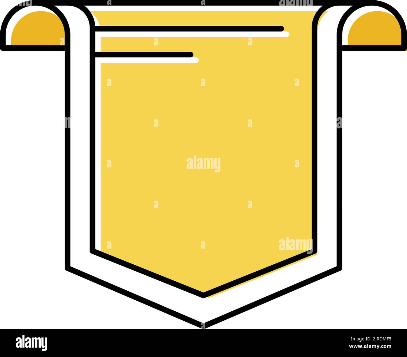 tag ribbon banner design color icon vector illustration Stock Vector ...