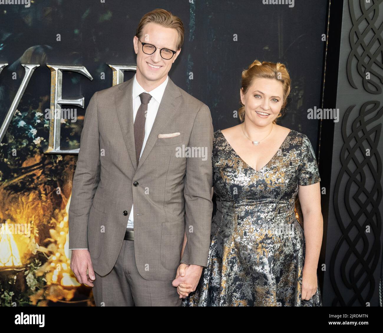 New York, USA. 23rd Aug, 2022. JD Payne and Rachel Payne attend the New ...