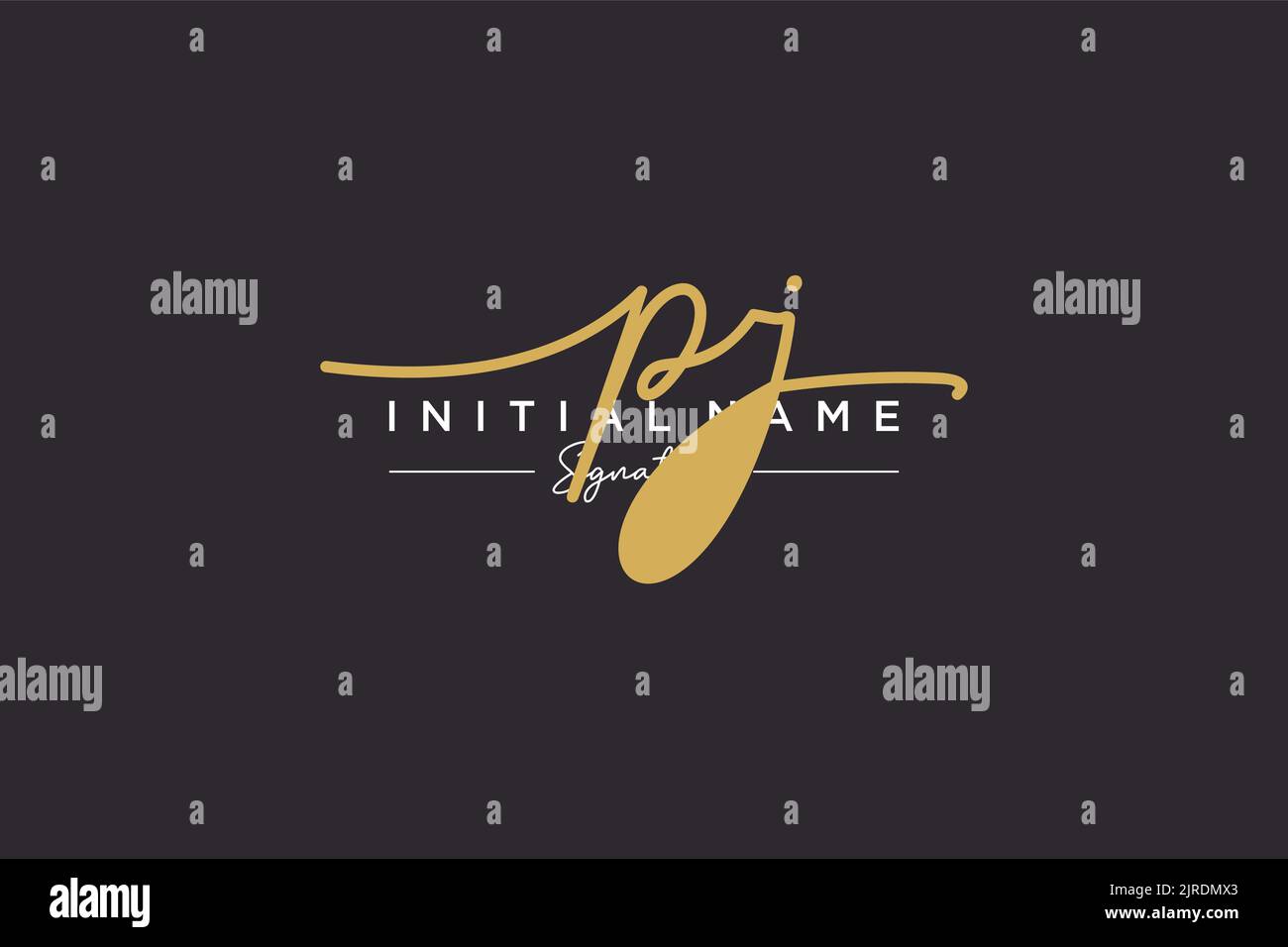 Pj signature hi-res stock photography and images - Alamy