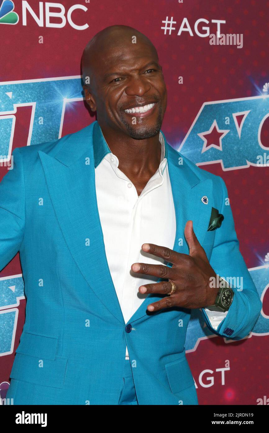 LOS ANGELES - AUG 23: Terry Crews at the America's Got Talent Season 17 ...