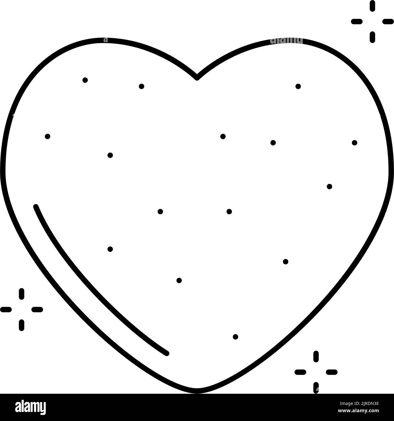 Jelly bean heart Stock Vector Images - Alamy