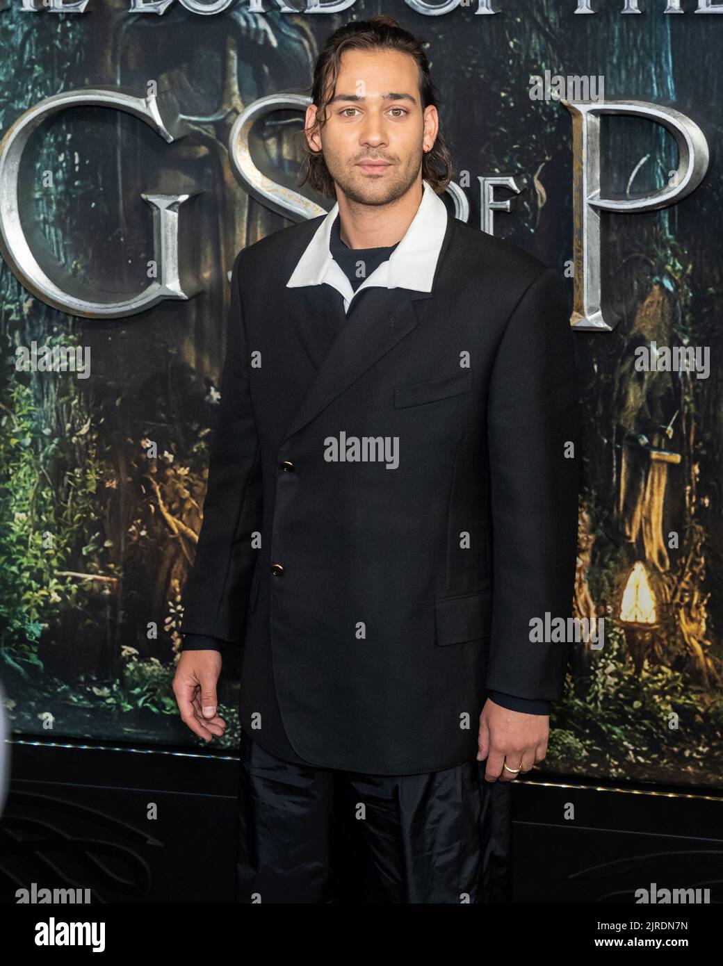 Maxim Baldry attends the New York special screening of “The Lord of The ...