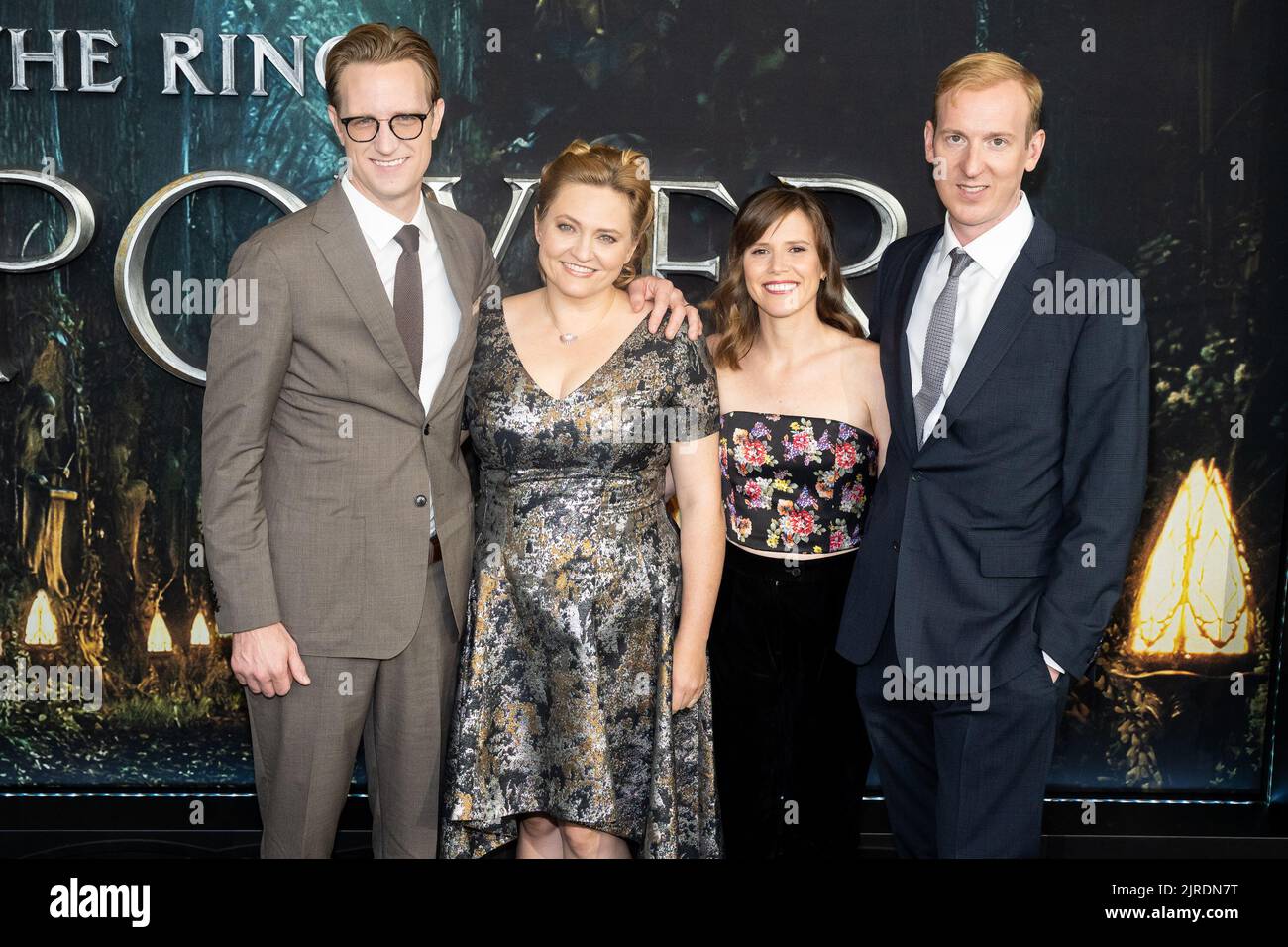 (L-R) JD Payne, Rachel Payne , Nora Davis, and Patrick McKay attend the ...