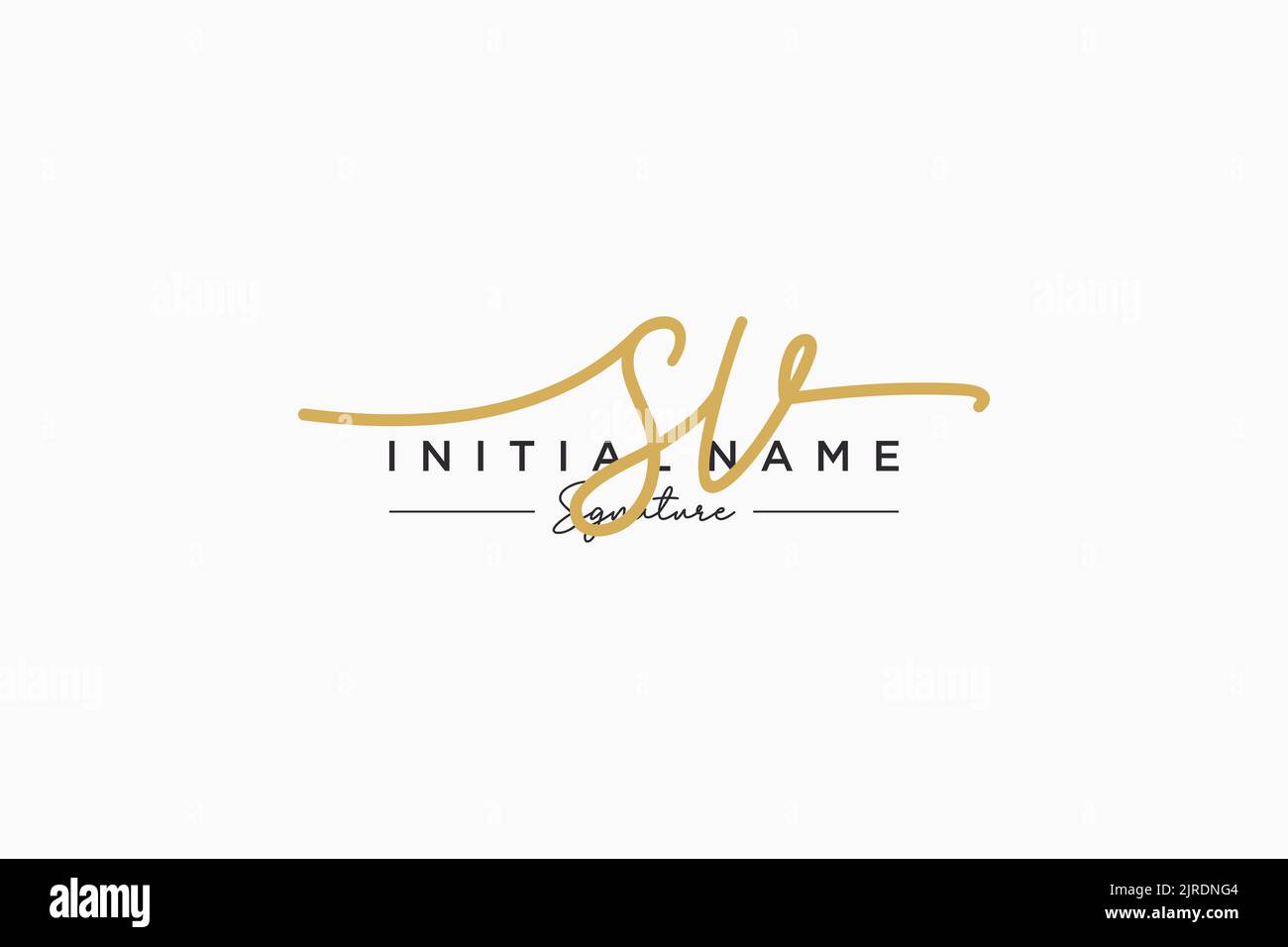 Letter sv vector vectors Stock Vector Images - Alamy