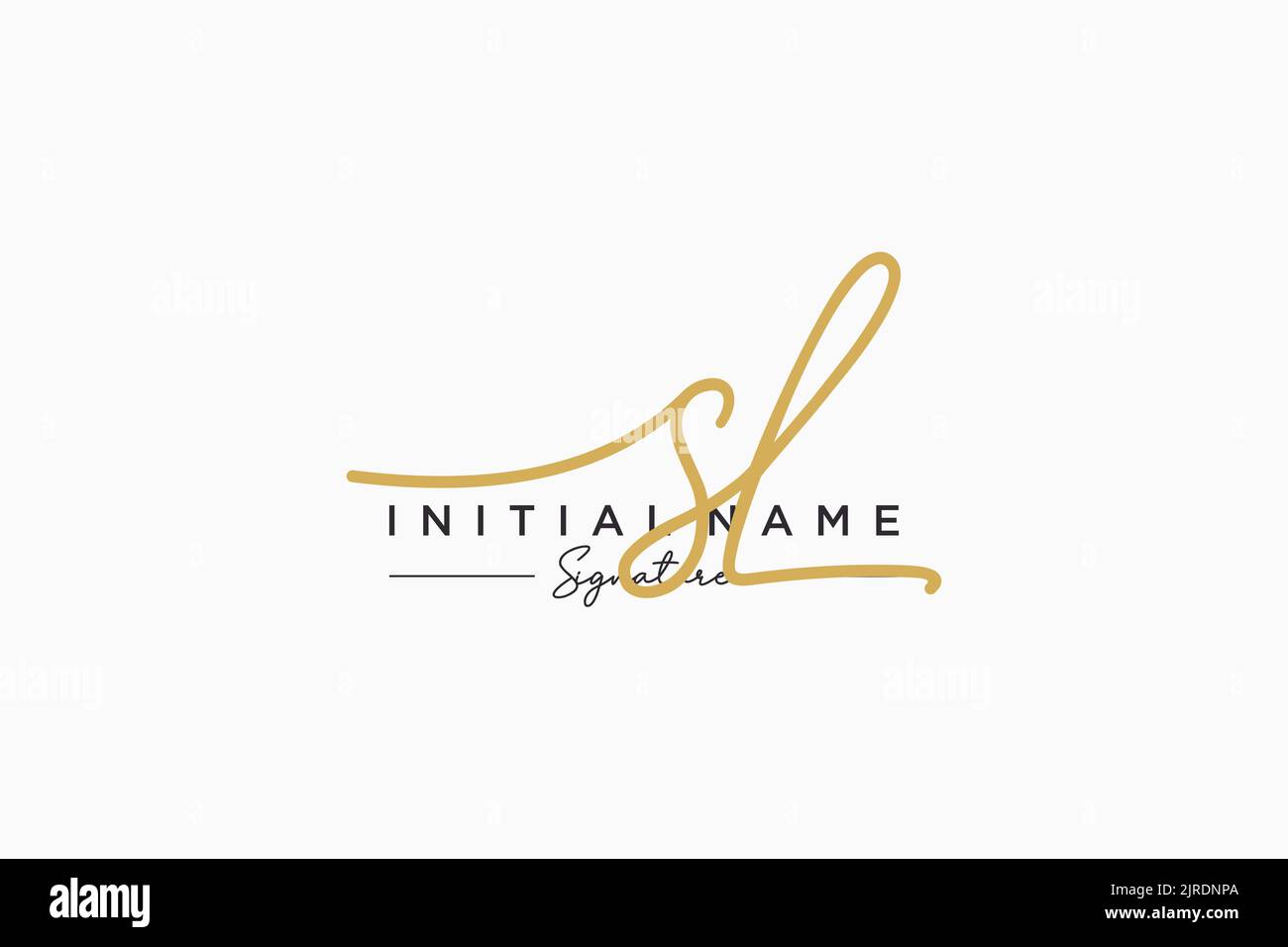 Letter sl logo Cut Out Stock Images & Pictures - Alamy