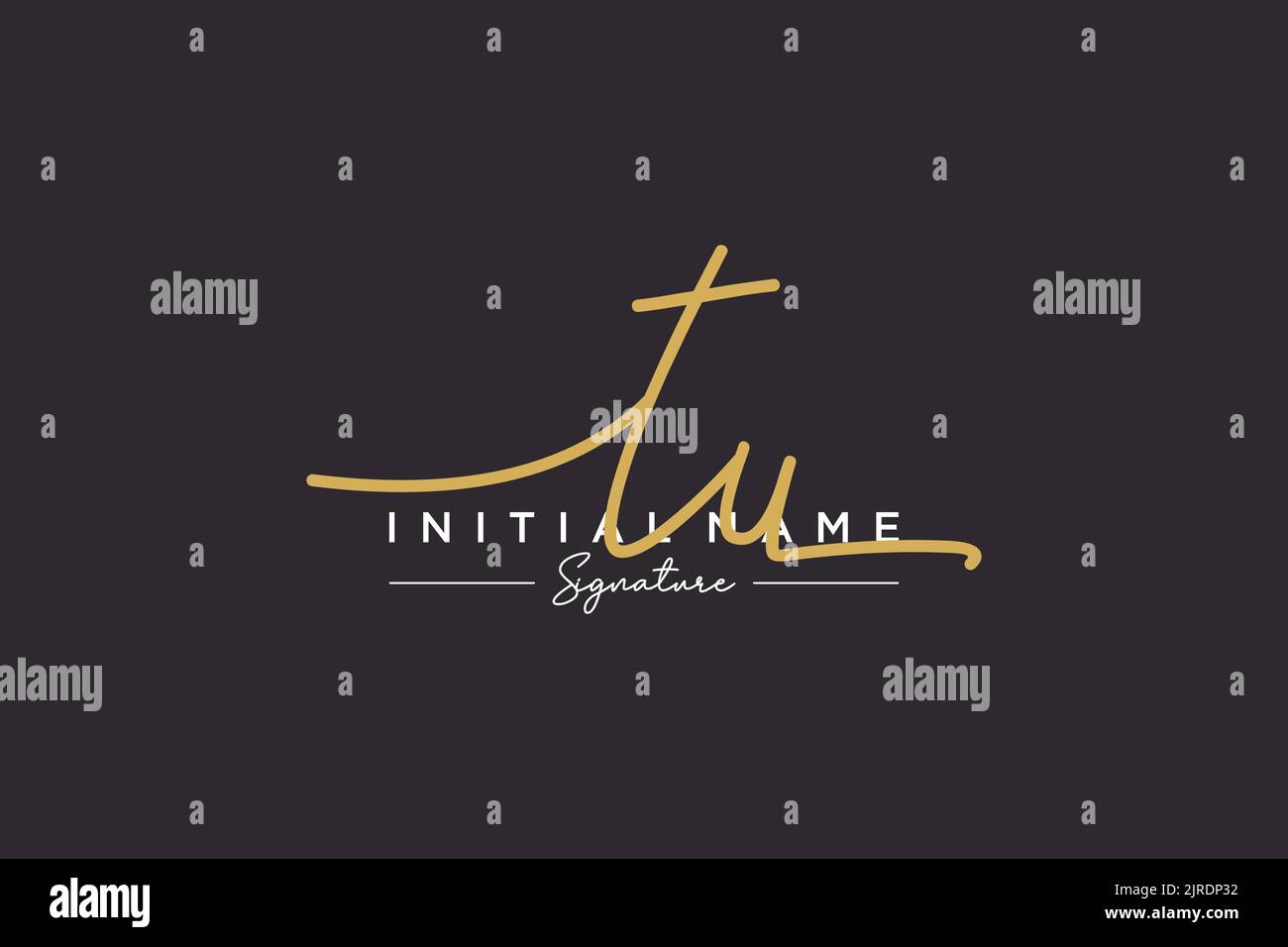 Tu label Stock Vector Images - Alamy