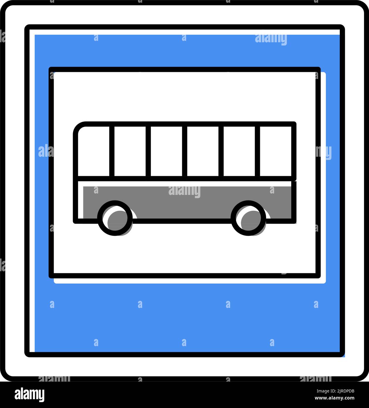 Bus route info Stock Vector Images - Alamy