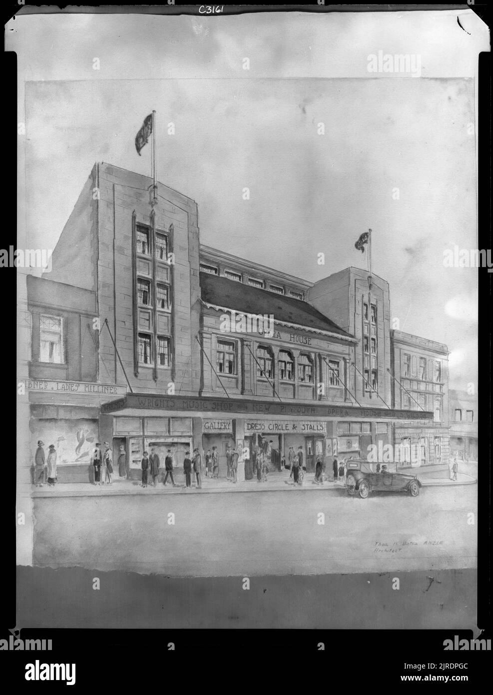 New plymouth opera house hi-res stock photography and images - Alamy
