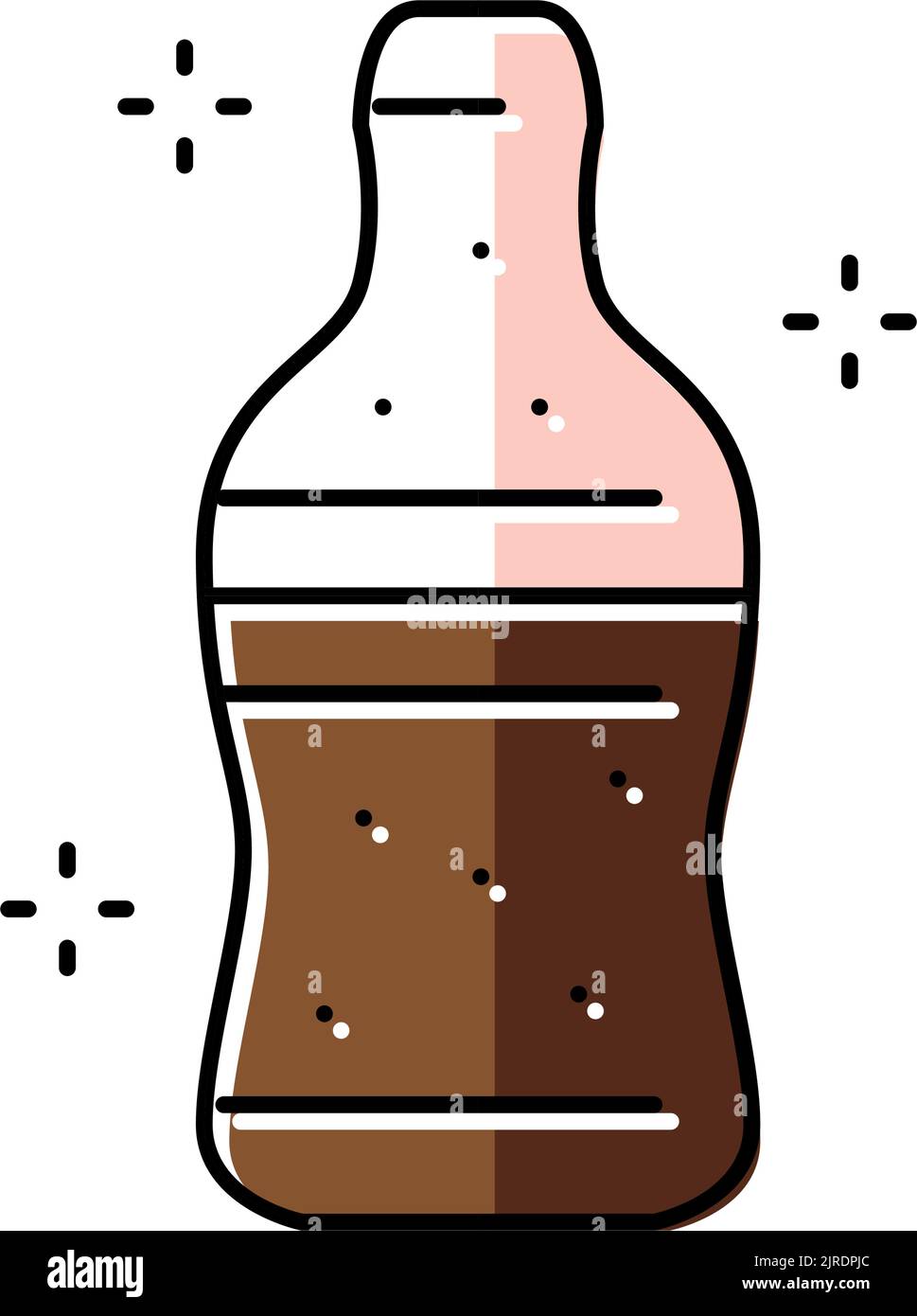 cola jelly candy gummy color icon vector illustration Stock Vector ...