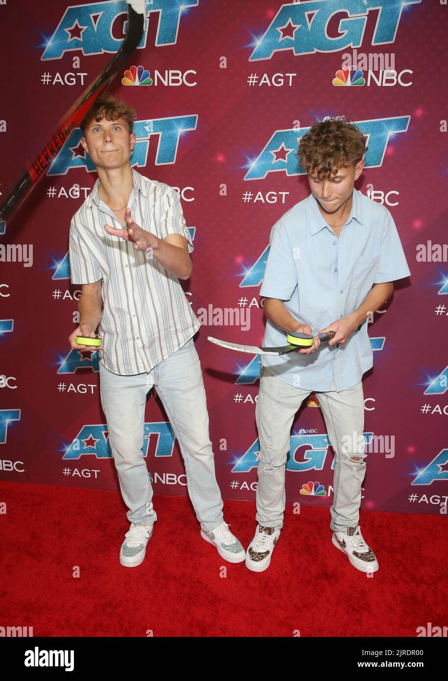 23 August 2022 - Pasadena, California - Connor Cline, Carson Cline. Red ...