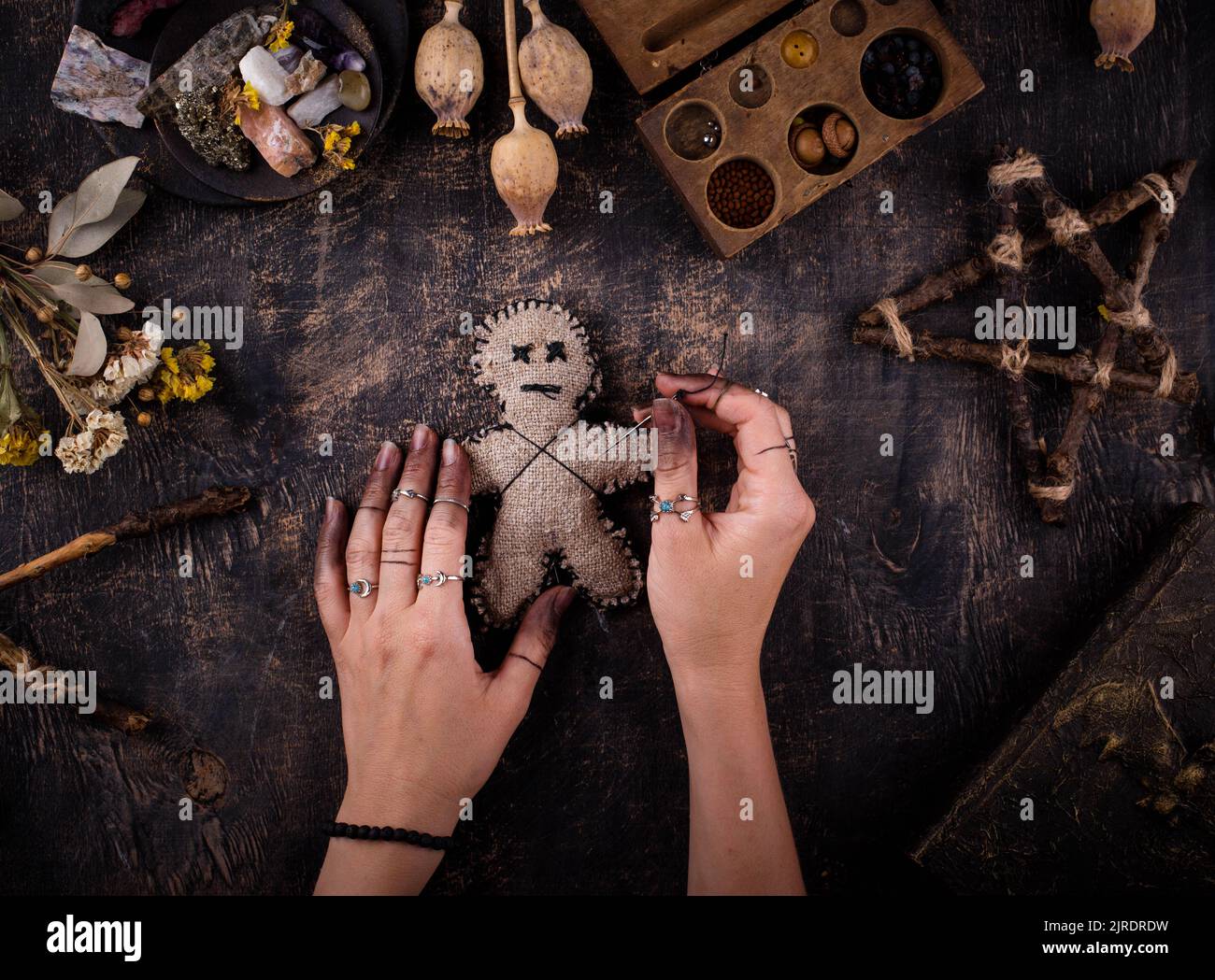 Voodoo symbol hi-res stock photography and images - Alamy