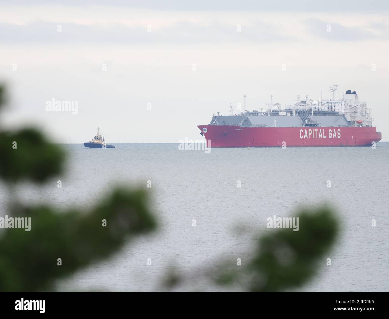Sheerness, Kent, UK. 24th Aug, 2022. The first Australian gas shipment ...