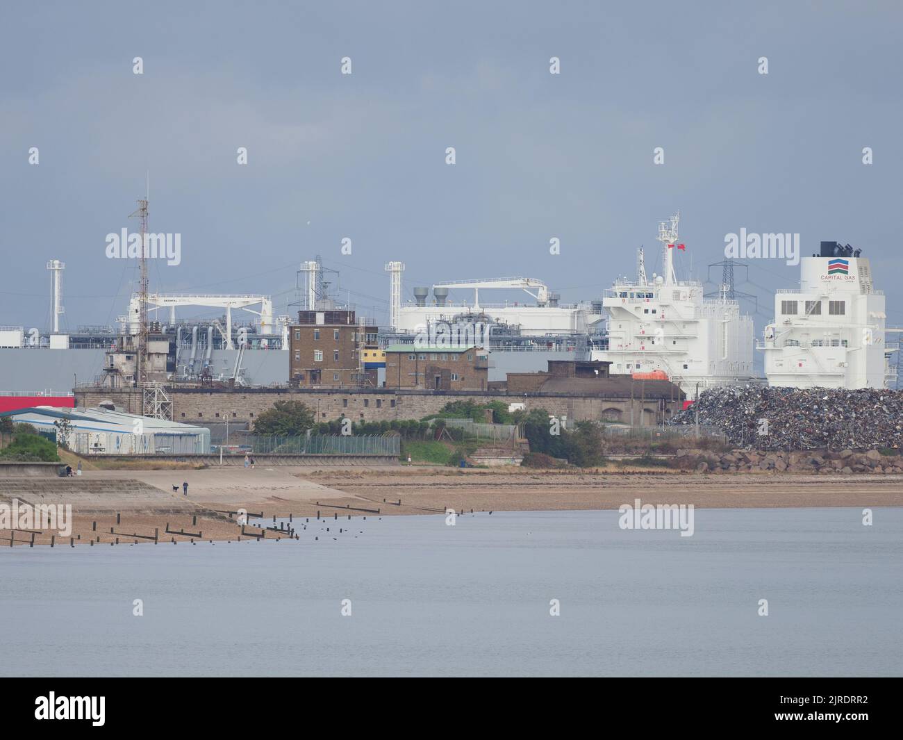 Sheerness, Kent, UK. 24th Aug, 2022. The first Australian gas shipment ...