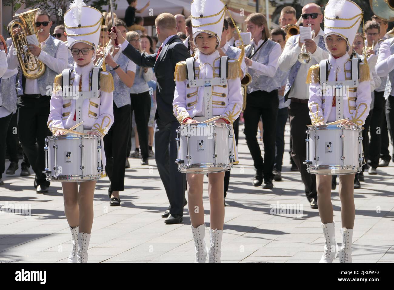 Nizhny Novgorod, Russia, Bolshaya Pokrovskaya St. 08.20.2022. Festival ...