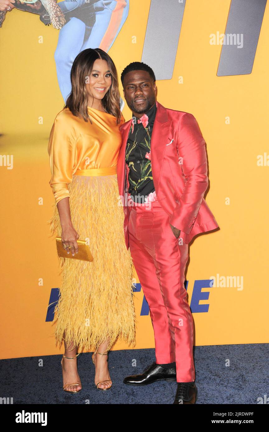 Los Angeles, CA. 23rd Aug, 2022. Regina Hall, Kevin Hart at arrivals ...