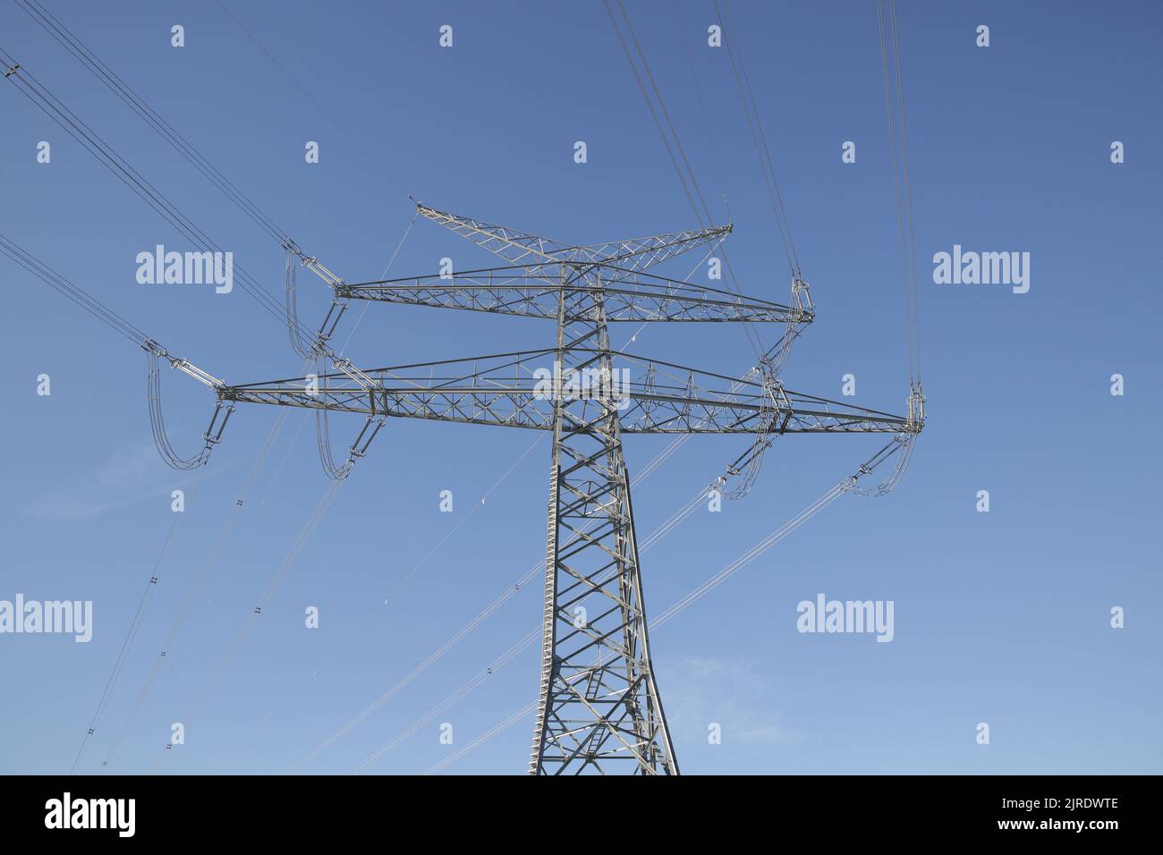 Big high tension electricity pole hi-res stock photography and images ...