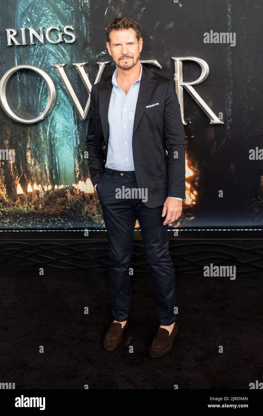 New York, NY - August 23, 2022: Lloyd Owen attends special screening of ...