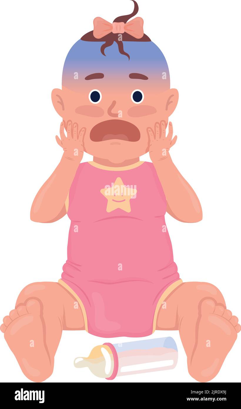 Child grimace food Stock Vector Images - Alamy