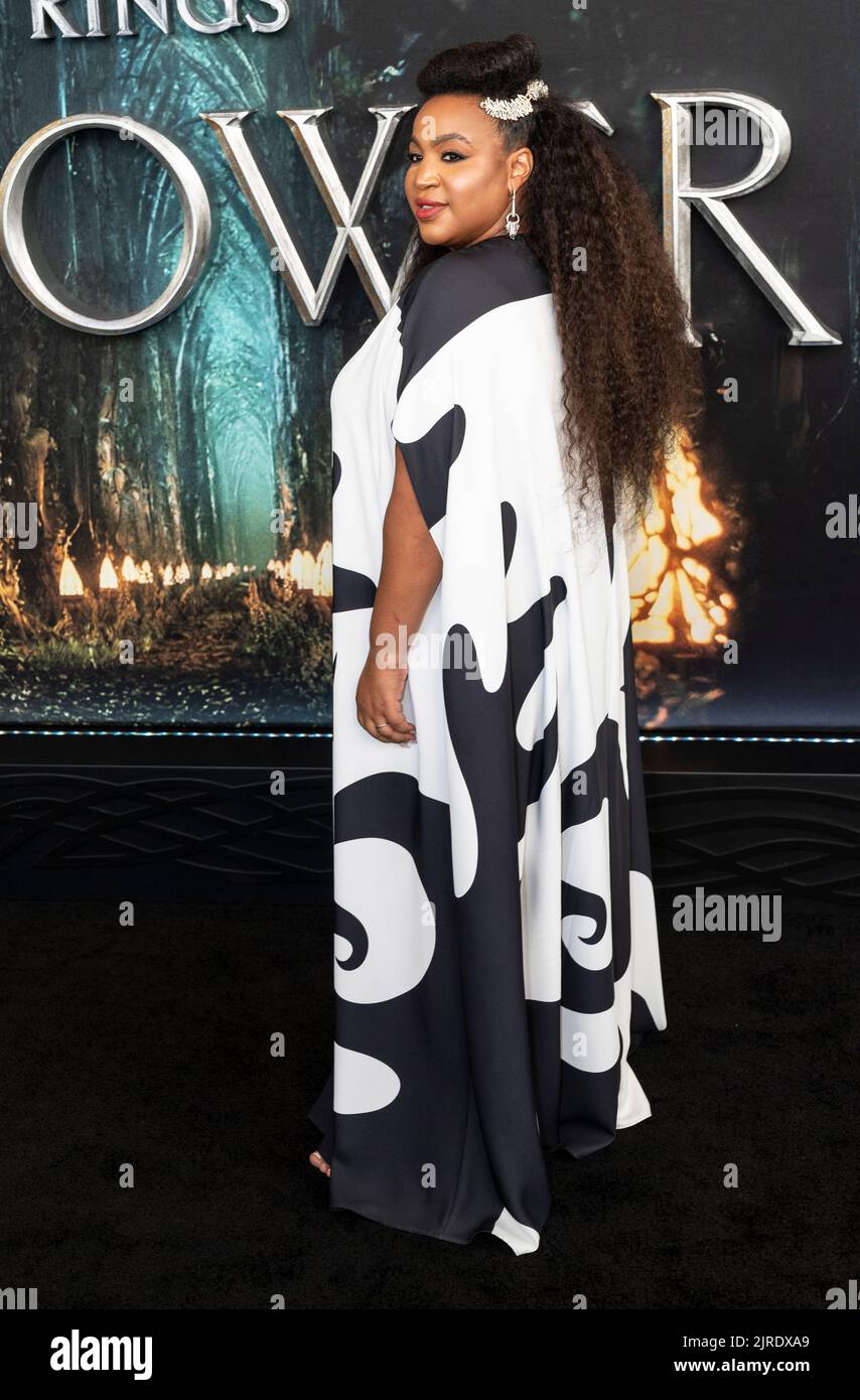 New York, NY - August 23, 2022: Sophia Nomvete attends special ...