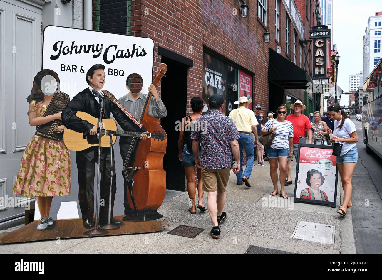 Johnny Cash«s Bar and BBQ; Nashville, Tennessee, Vereinigte Staaten von ...