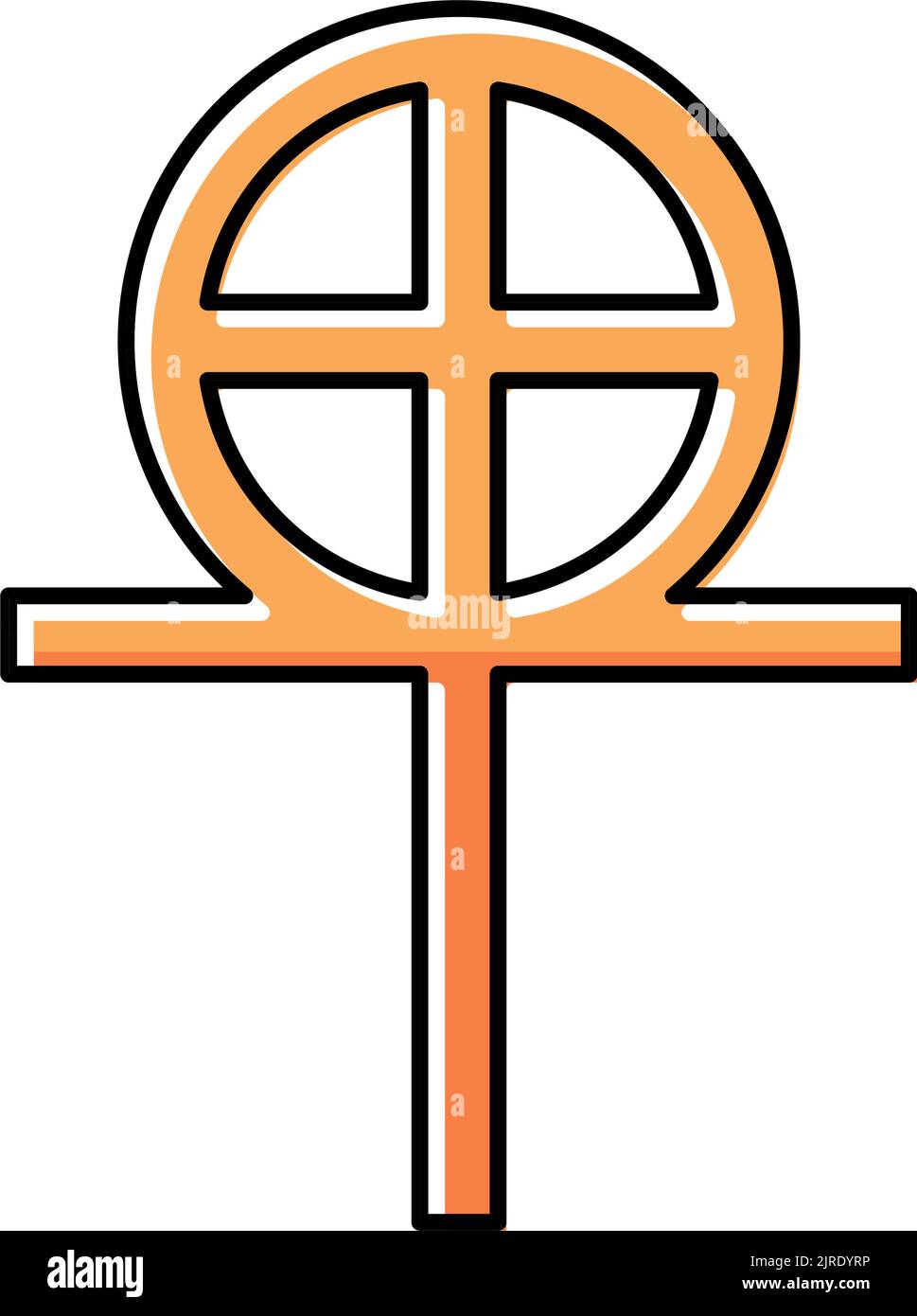 gnosticism religion color icon vector illustration Stock Vector Image ...