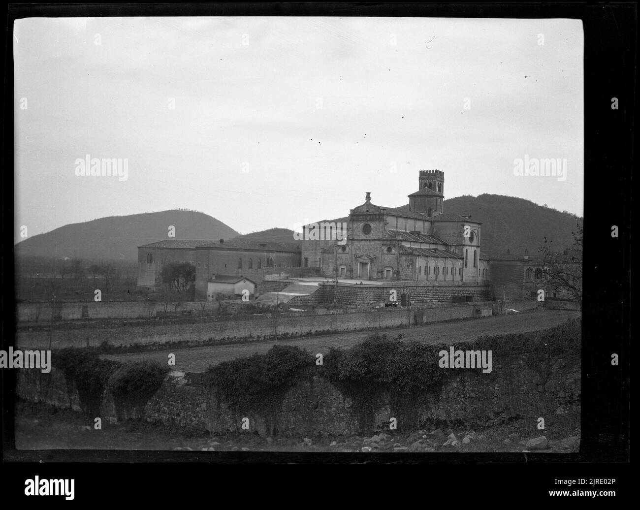 Small stone building Black and White Stock Photos & Images - Alamy
