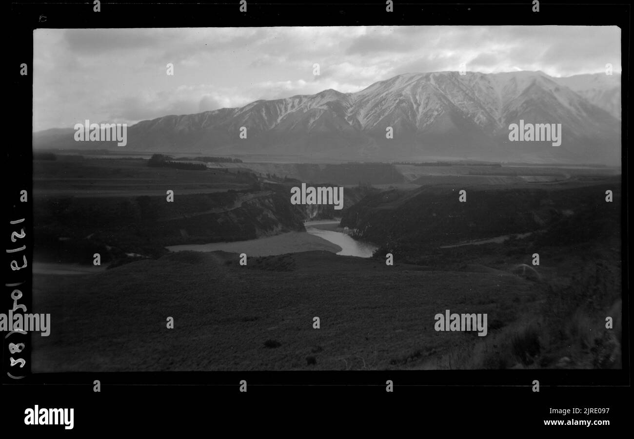 Lower gorge view Black and White Stock Photos & Images - Alamy