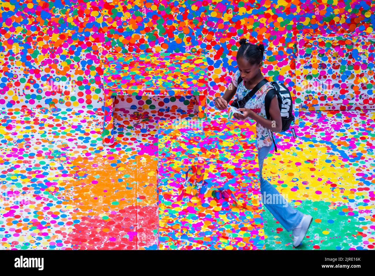 London, UK. 23rd Aug, 2022. The last chance this week to take part in ...